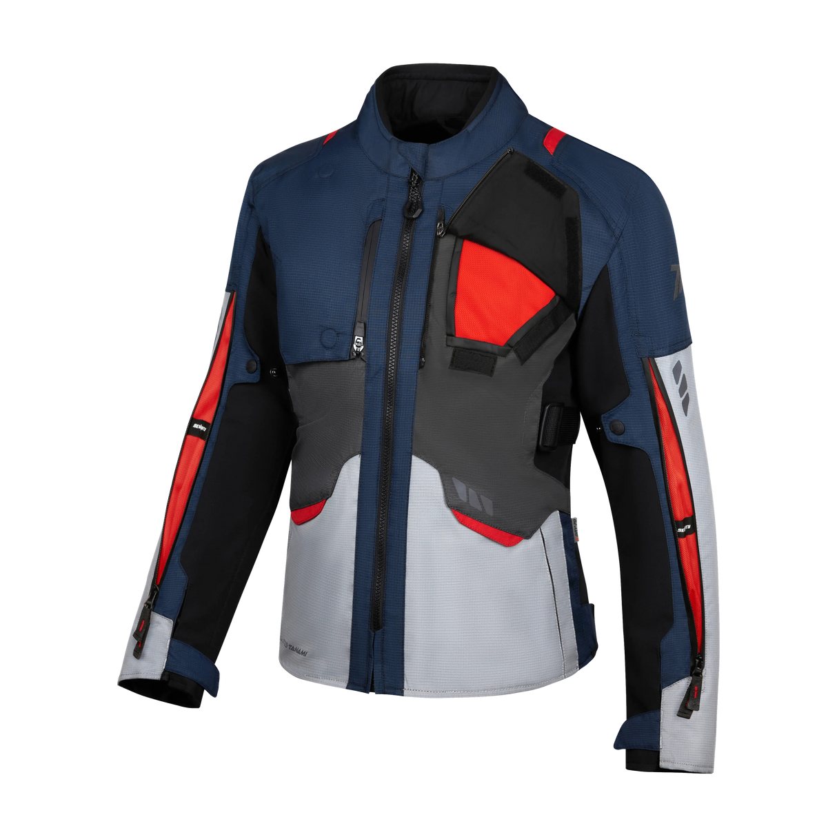 CHAQUETA SD-JT69 TANAMI MUJER AZUL MARINO/GRIS/ROJO – MT Helmets